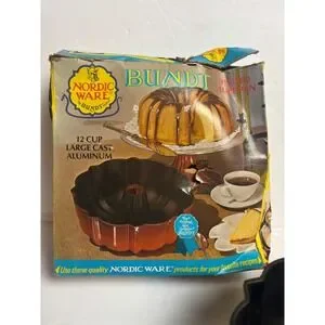Nordic Ware | Kitchen | Vintage Nordic Ware Bundt Pan 2 Cup Cast ...